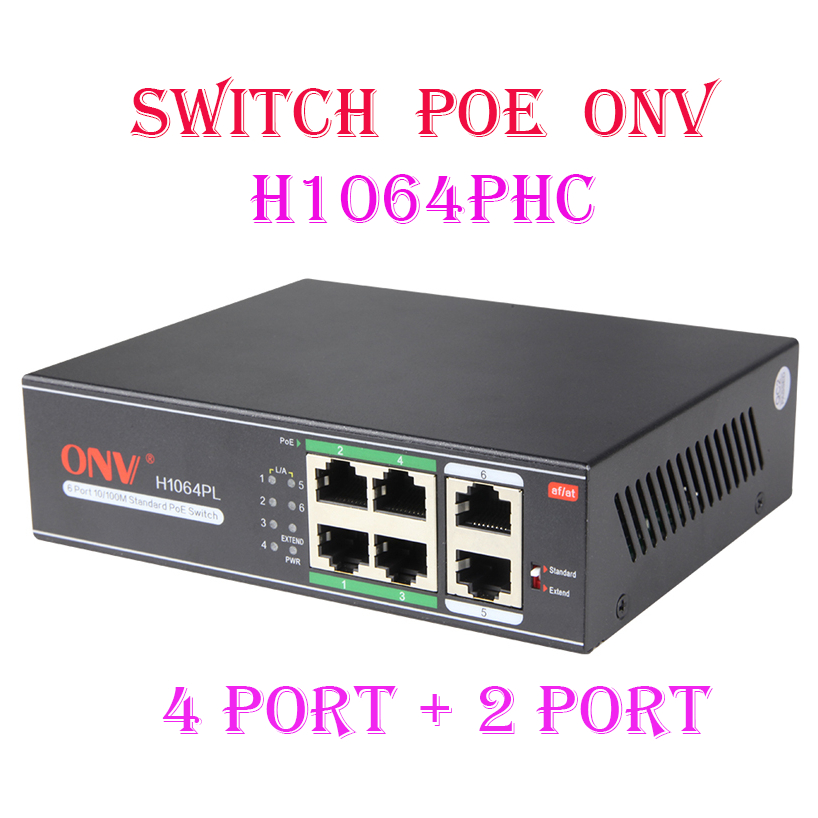 Poe ONV 4 Port + 2 Uplink Power Switch | Shopee Malaysia