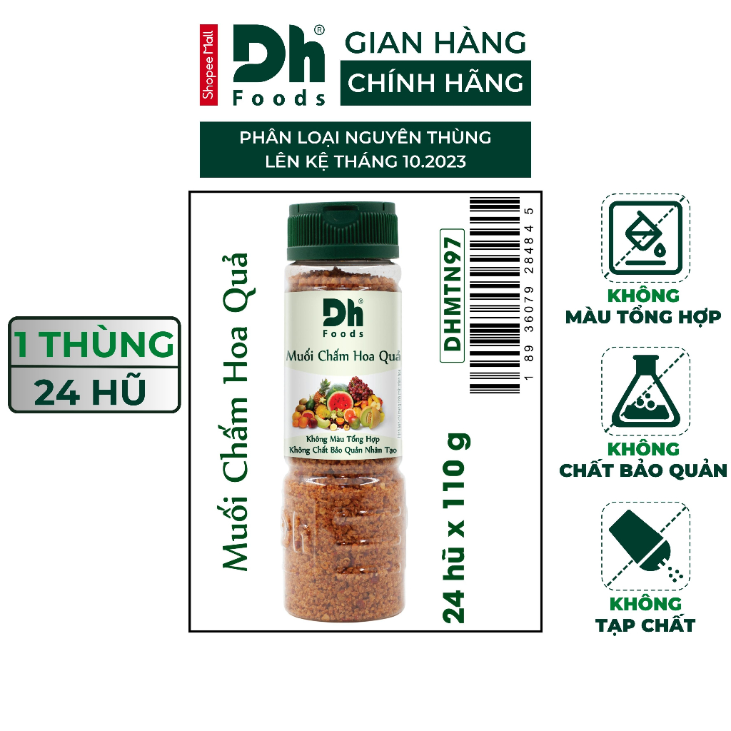 1 box of Dh Foods fruit dipping salt, fruit dipping seasoning ...