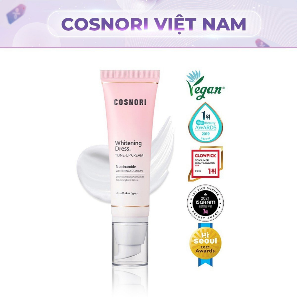 Cosnori Whitening Dress Tone-up Cream 50ml | Shopee Malaysia