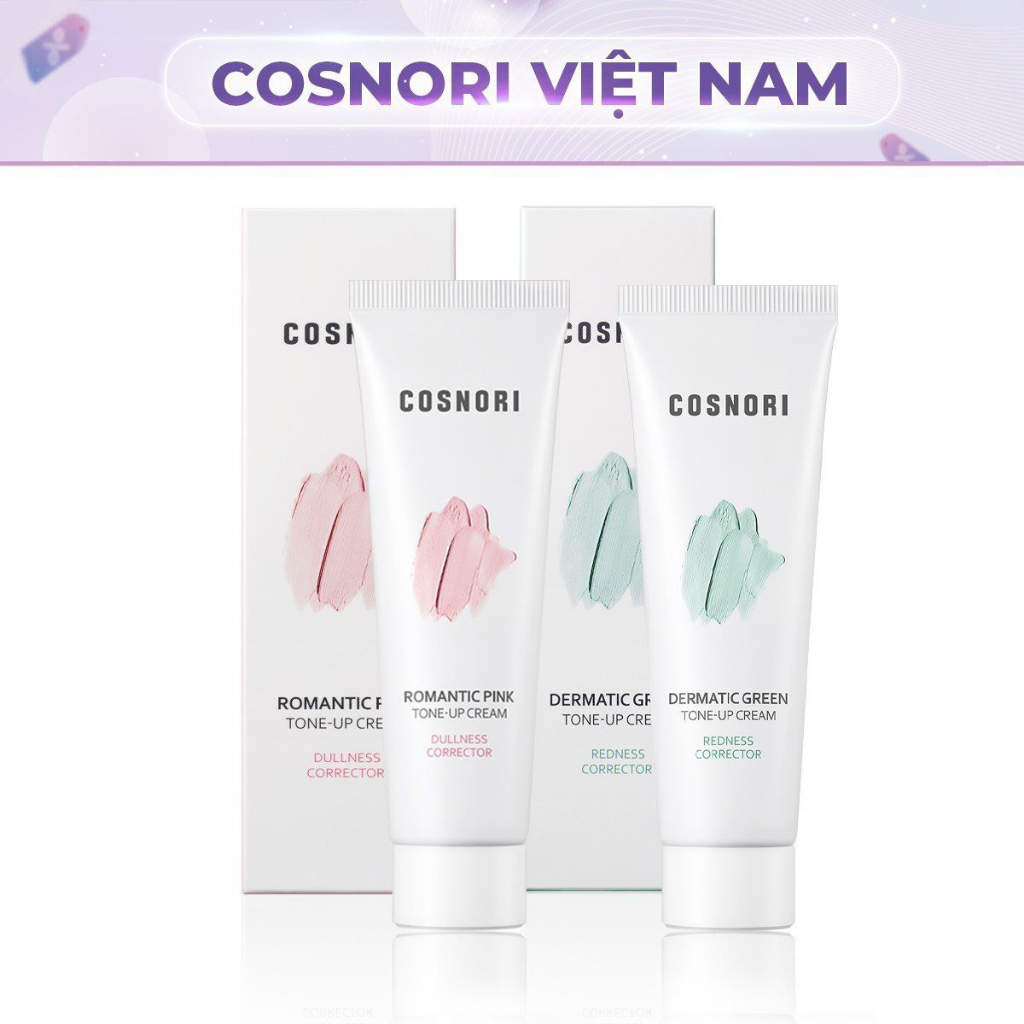 Cosnori Tone-up cream to cover dark circles/red blemishes 50ml | Shopee ...