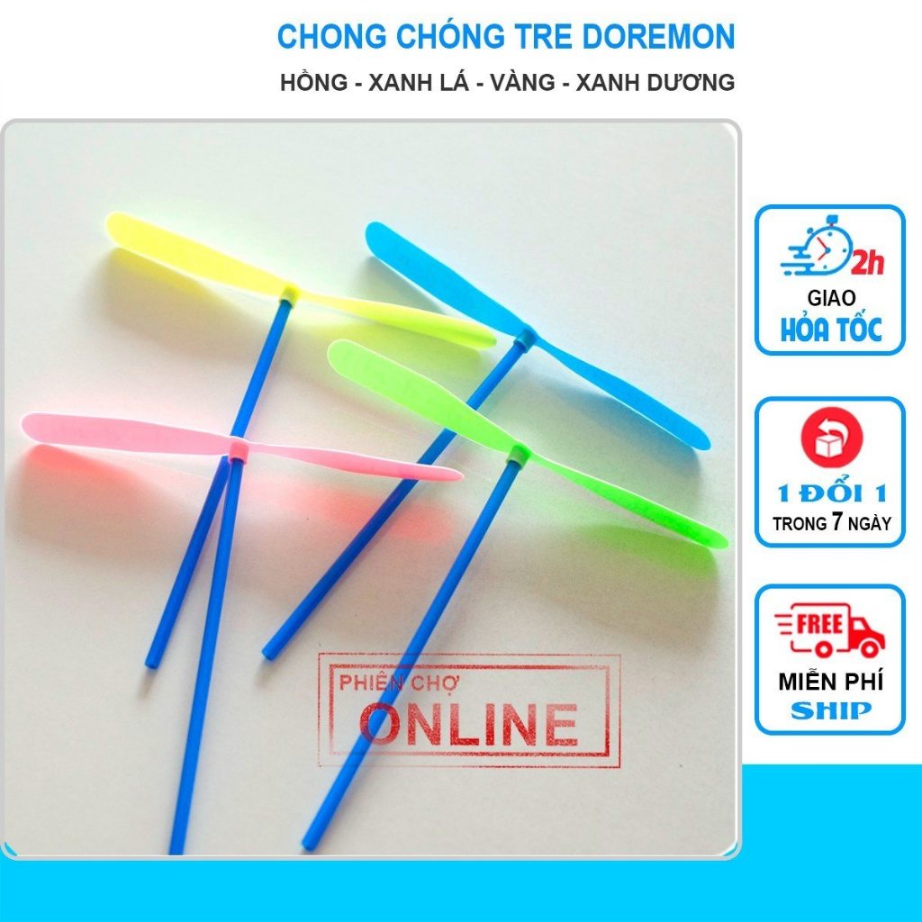 Doremon Plastic Pinwheels, Bamboo Pinwheels, Children's Toys | Shopee ...