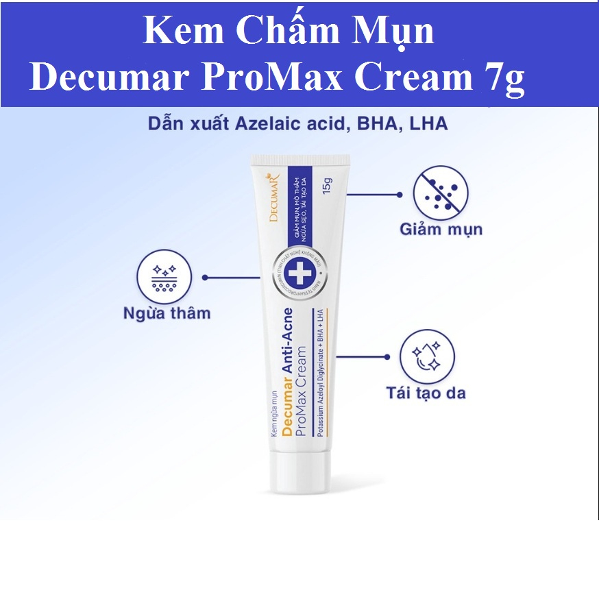 Decumar Anti-Acne ProMax Cream Prevents Acne, Fade Dark Spots, Prevents ...
