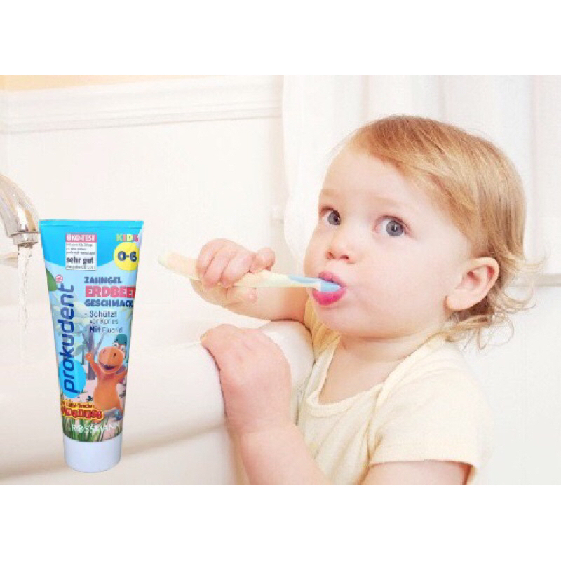 Prokudent toothpaste for children from 2 - 6 years old made in Germany ...