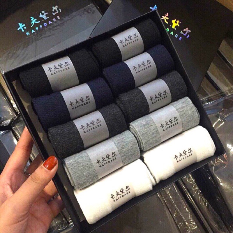 Box of 10 Pairs of Anti-Foot Odor Socks Made in Japan | Shopee Malaysia