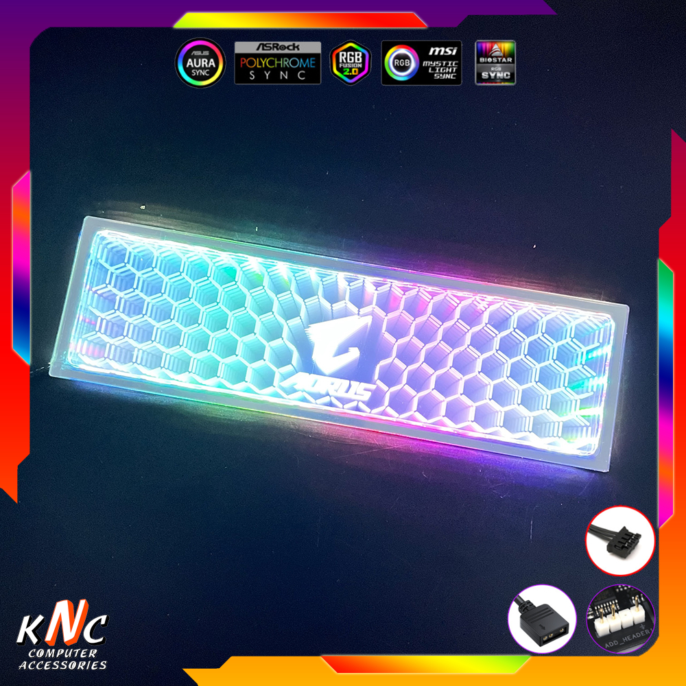 [Liquidation] Argb Led Computer Power Box Cover with Aorus Infinity ...