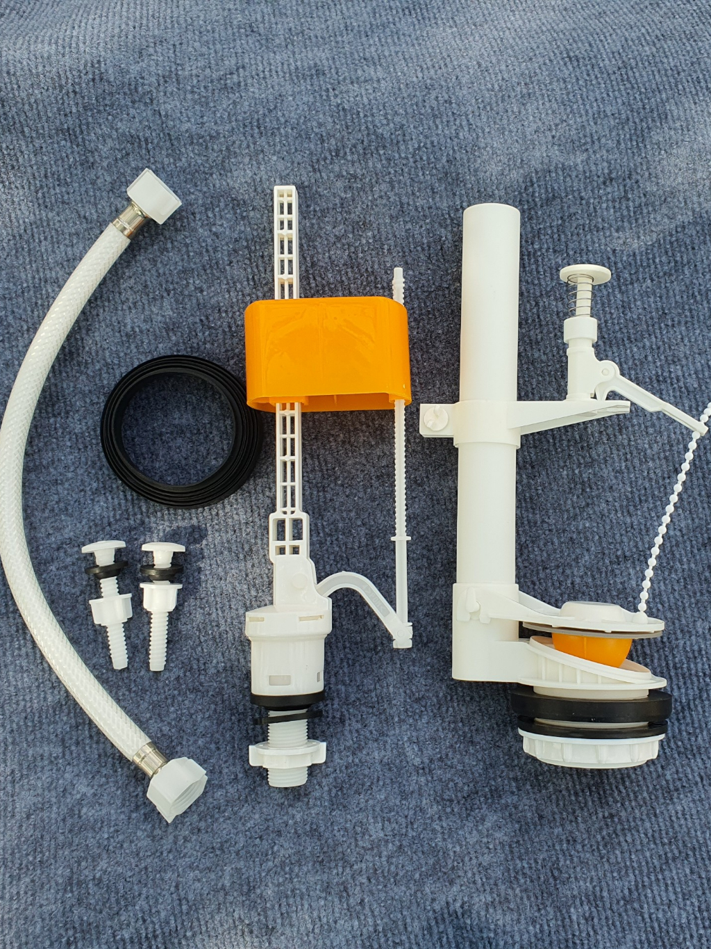 Chan Hung 1-Push Toilet Flush Set Comes With 1-Round Push Button ...