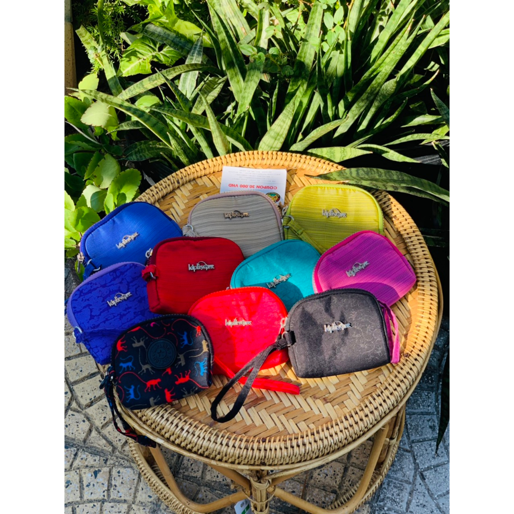 Kipling Mini Handheld Wallet Made of High Quality Parachute Fabric ...