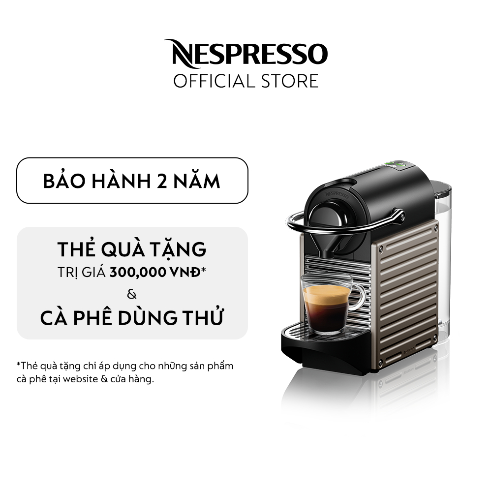 Nespresso Pixie Capsule Coffee Maker Black | Shopee Malaysia