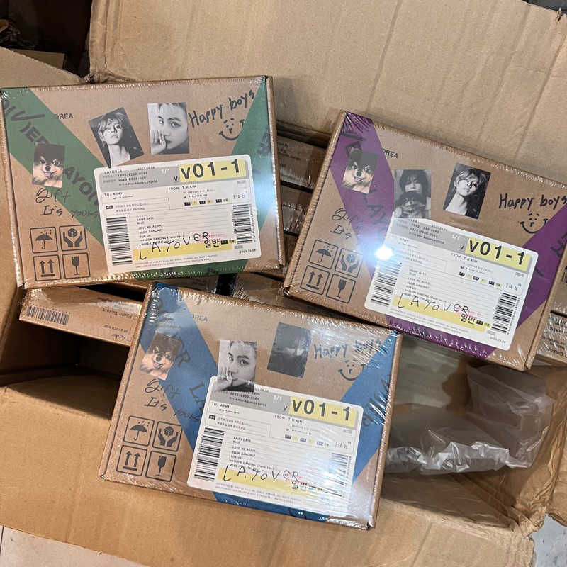 Album BTS V Taehyung Layover Original Seal Full Ver | Shopee Malaysia