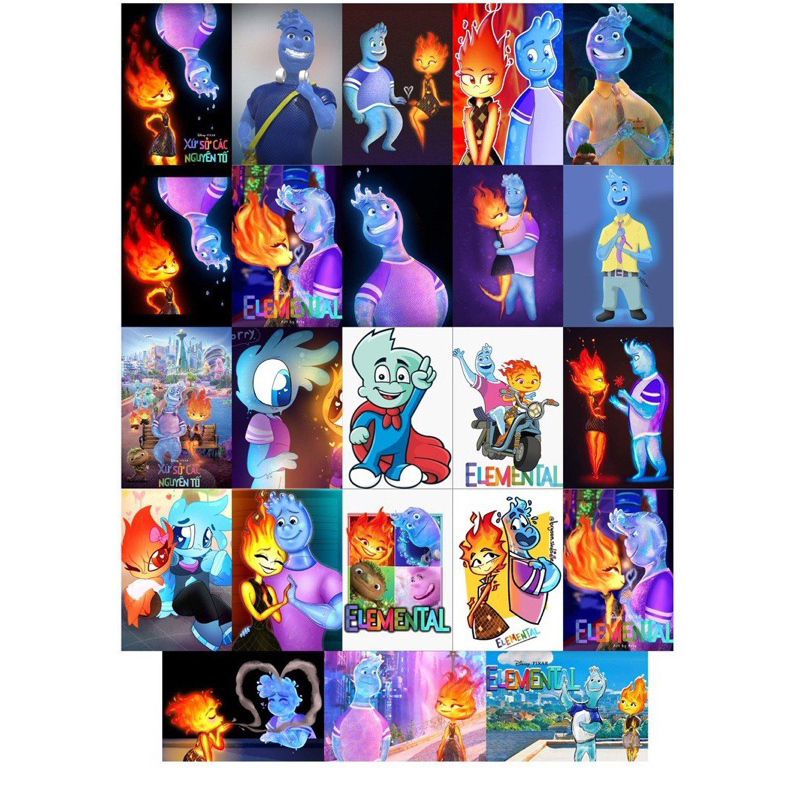 Elementan card photo with rounded corners 23 different silk-pressed ...