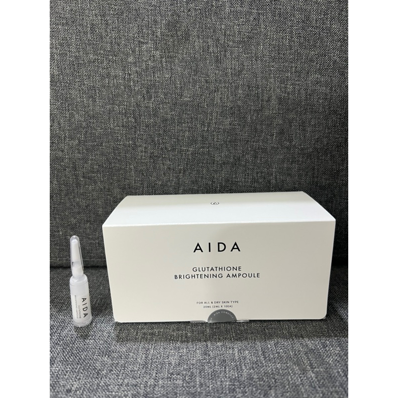 Glutathione AIDA skin whitening stem cell essence - 2ml bottle | Shopee ...