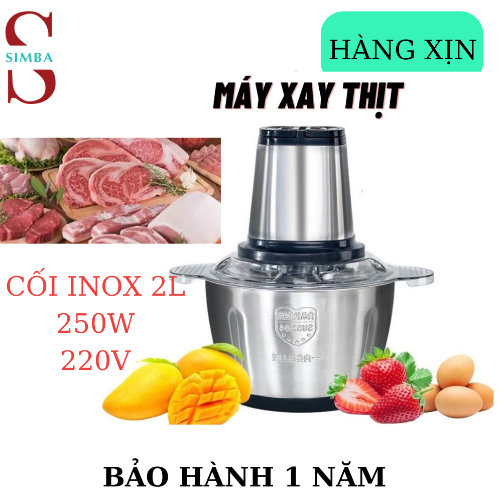 Meat Grinder, Multifunctional Grinder 2L Stainless Steel Handheld 2 ...