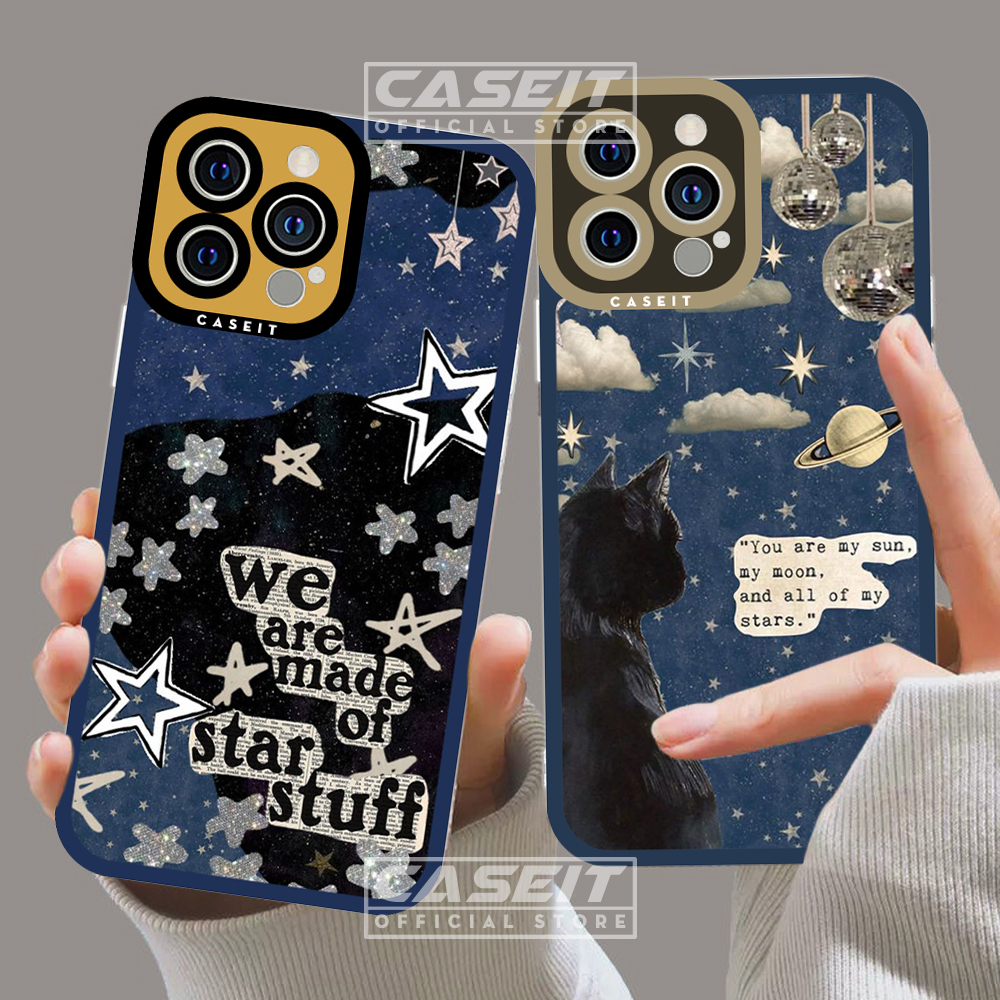 Caseit we are made of star suff aesthetic collage art square edge ...