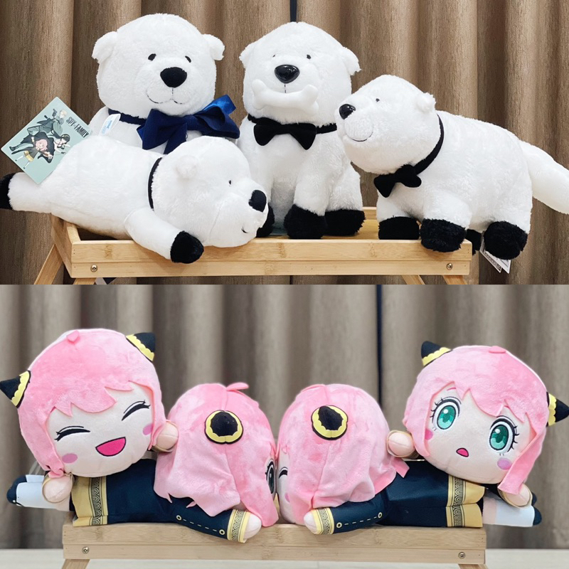|Hot| Anya Forger teddy bear x BOND SPYxFAMILY genuine Japanese SEGA ...