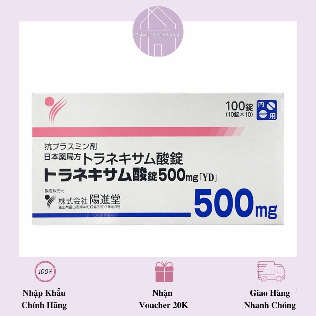 Transamin 500mg Skin whitening pills, fading dark spots Slingshotm ...