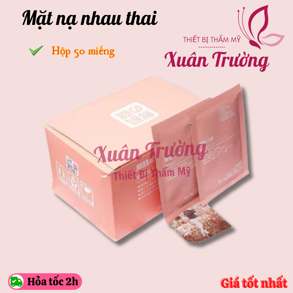 Box of 50 pieces of Japanese Placenta Mask | Umbilical cord placenta ...