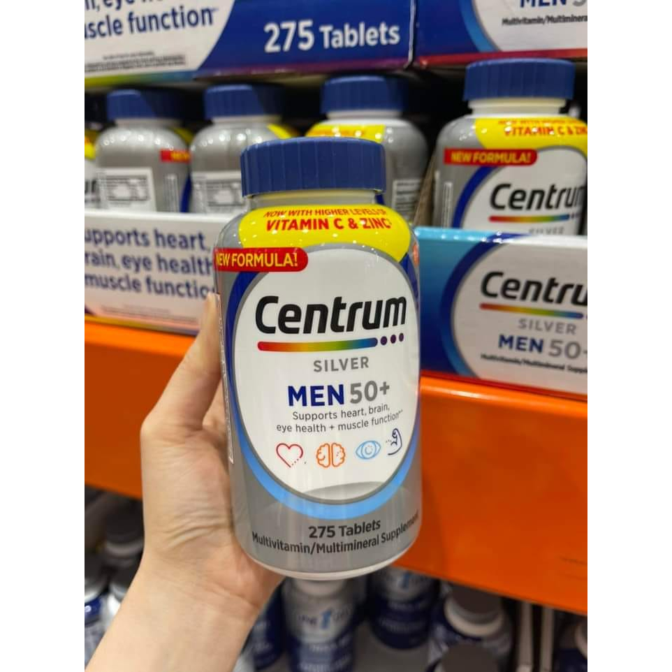 Centrum men over 50 years old 275 tablets | Shopee Malaysia
