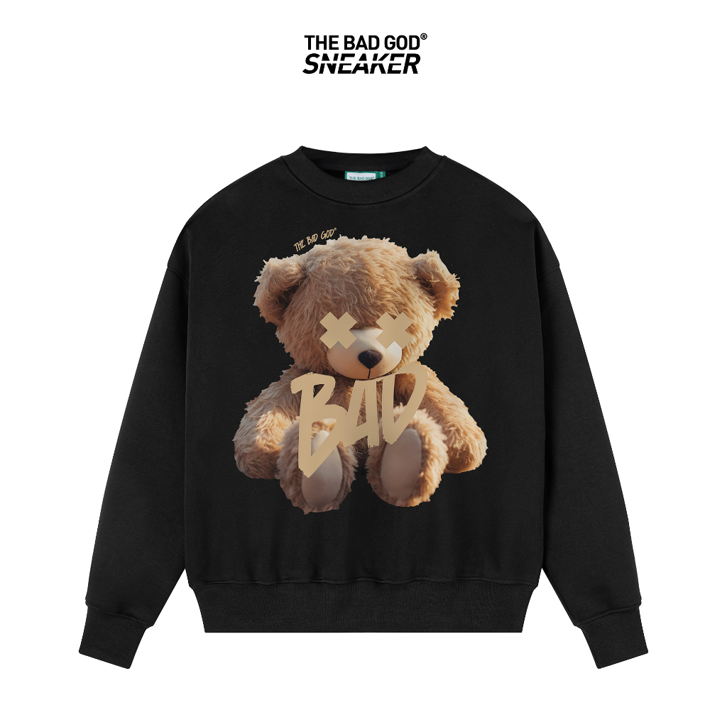 The Bad God Bad Teddy sweater | Shopee Malaysia