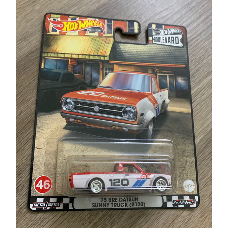 Hot Wheels Premium 75 BRE Datsun Sunny Truck (B120) | Shopee Malaysia