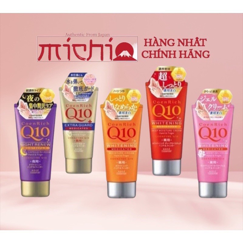 KOSE Q10 Hand Cream 80g Japan | Shopee Malaysia