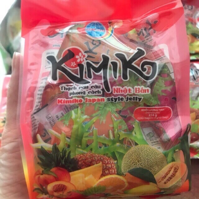 Japanese Style Jelly Pack KiMiKo Delicious 216g | Shopee Malaysia