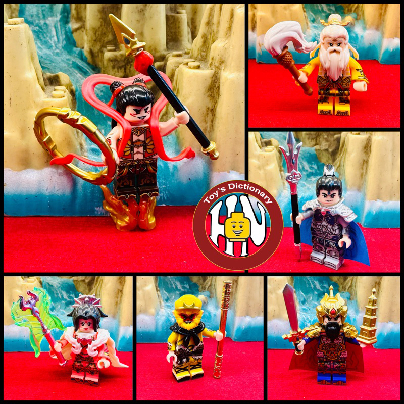 Minifigures Journey to the West II 3030A - Minifigure Natra Sun Wukong ...