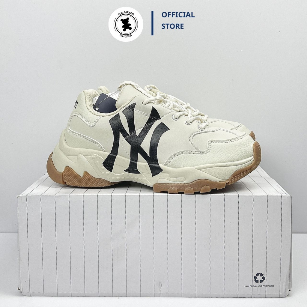 MLB Bigball Chunky Monogram New York Yankees Ny Shoes with Gum Sole ...