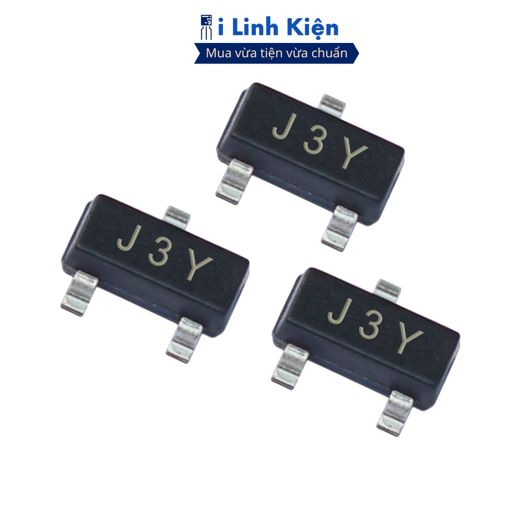 Transistor S8050 SMD J3Y 40V 0.5A, genuine ilinhkien bag of 10. | Shopee Malaysia