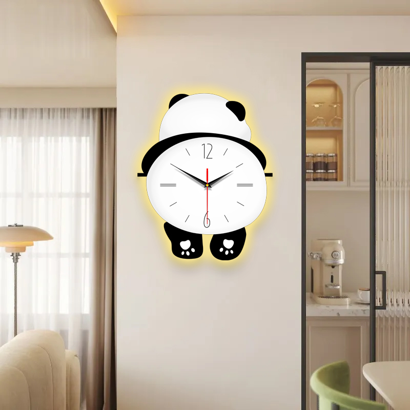 Super Cute Butt Shaking Panda LED Wall Clock DG235 | Shopee Malaysia