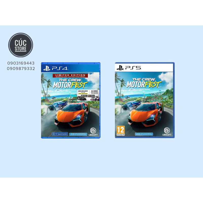 Ps5: The Crew MotorFest game Disc | Shopee Malaysia