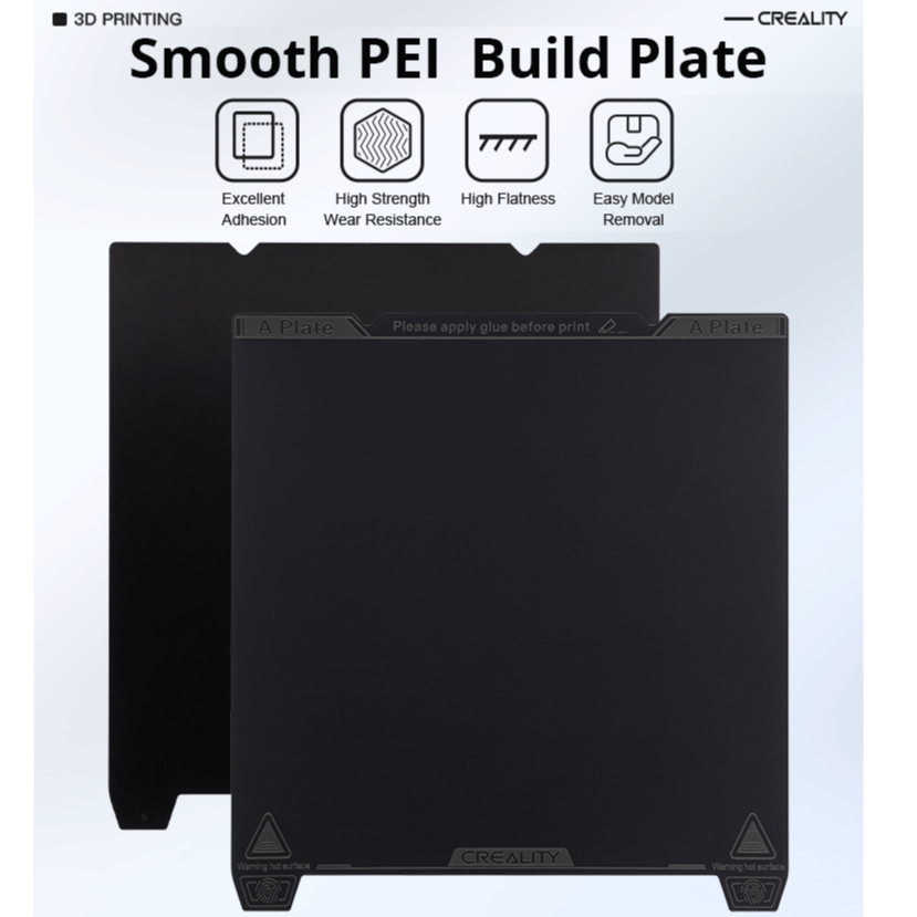 Pei Build Plate for Creality Ender 5 S1/ Ender 3 V3 SE/ Ender 3 V3 KE/ K1 3d printer...size 235 ...