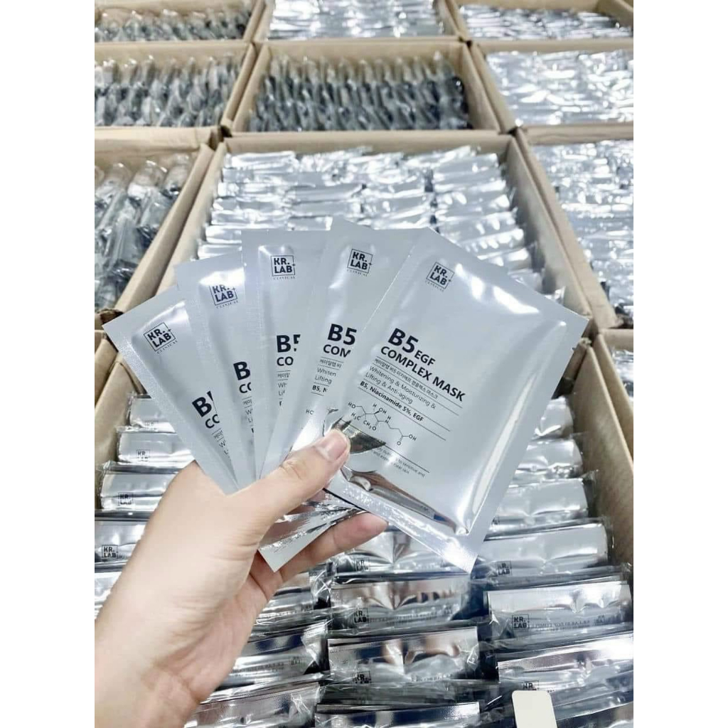 Skin Recovery Mask B5 EGF Complex Mask Kr.Lab Korea | Shopee Malaysia