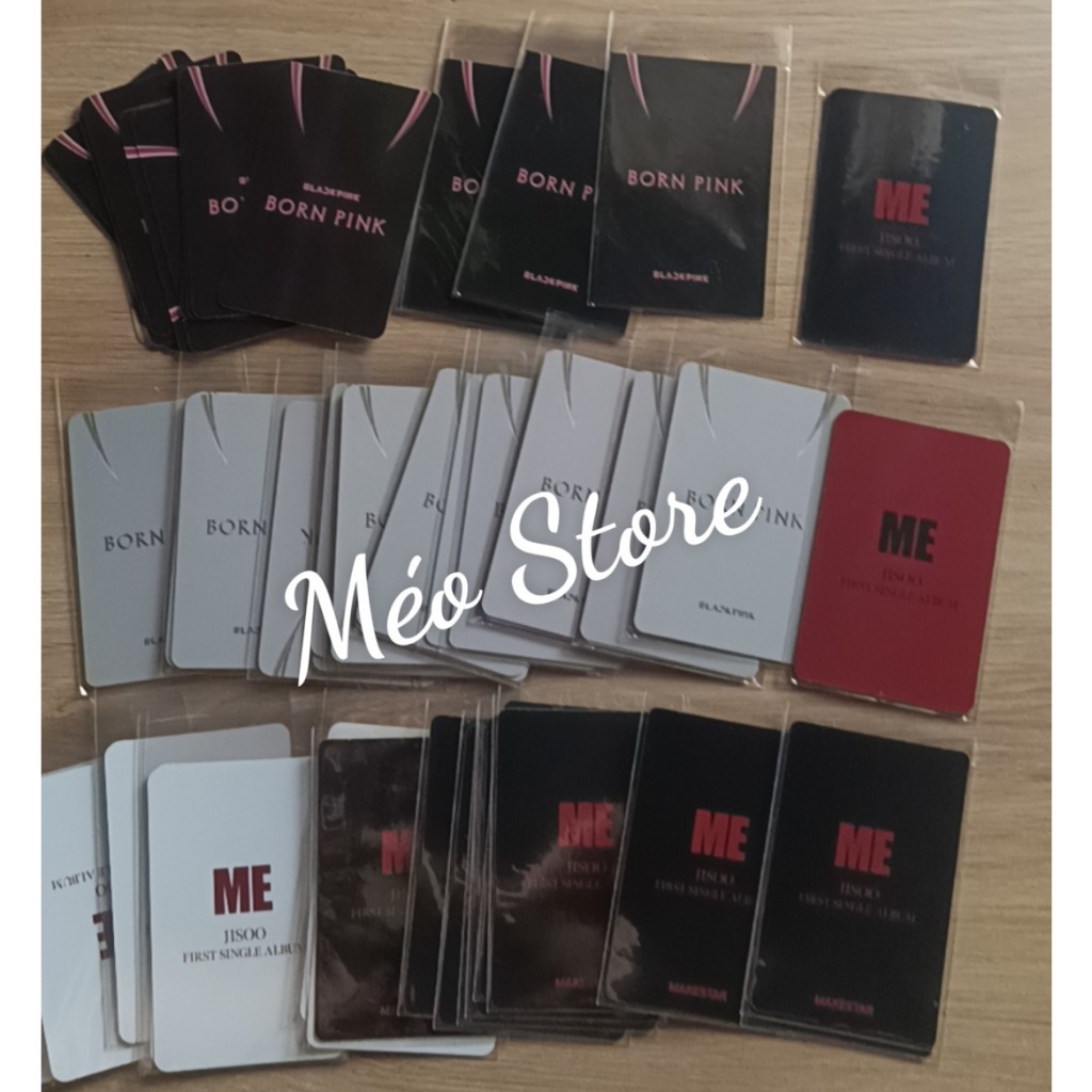 [Meo Store] BLACKPINK Lucky Card with rounded corners and random ...