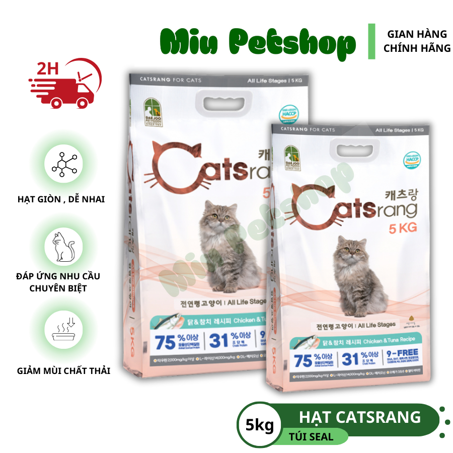 Catsrang Seeds For Cats, 5kg Cat Seed Food From 3 Months Old Made In ...