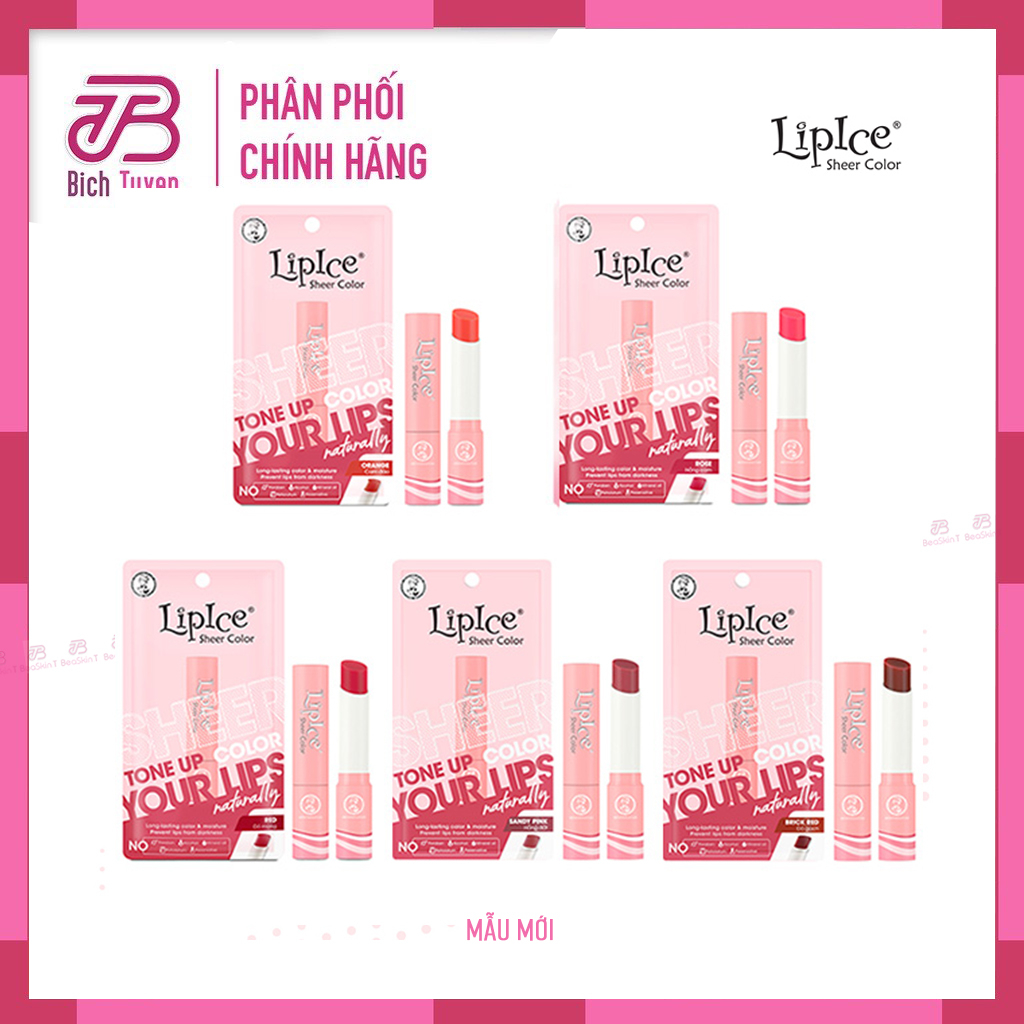 [New Model] Natural Lip Balm - LipIce Sheer Color Natural LipIce Sheer ...