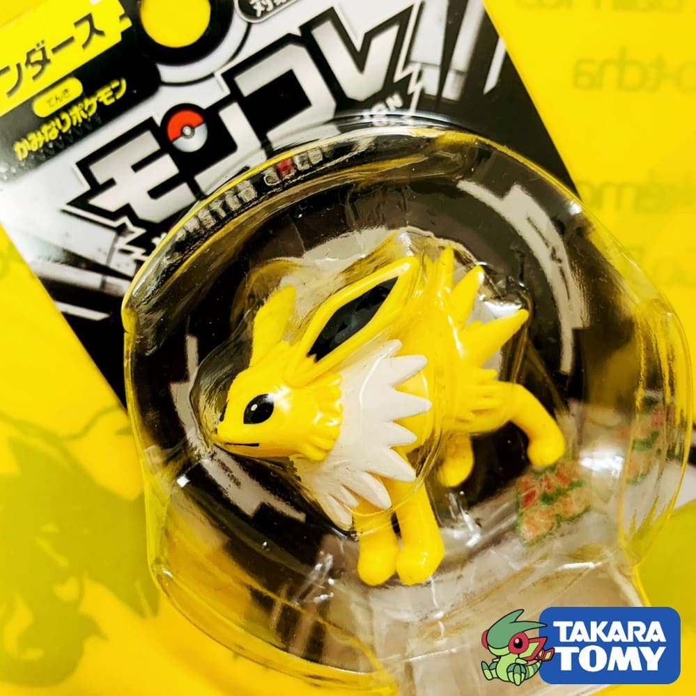 [HOT] Genuine Pokemon Jolteon Model Takara TOMY Japan Standard Size 4cm ...