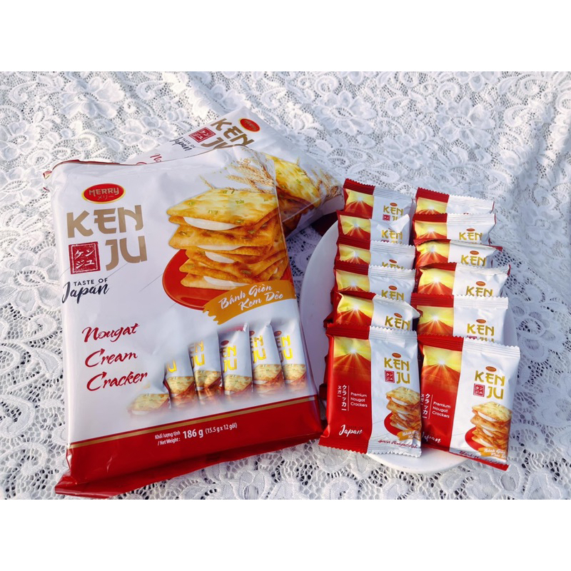 Kenjou Flexible Cream Cake 186g Pack, Nougat Richy Cake | Shopee Malaysia