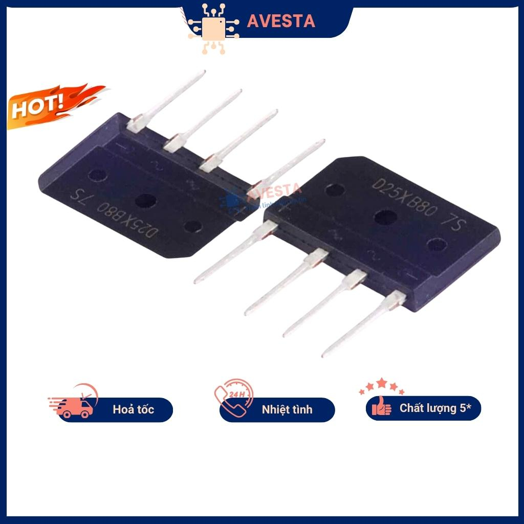 D25xb80 Bridge Diode 25A 1000V DIP-4 Avesta | Shopee Malaysia