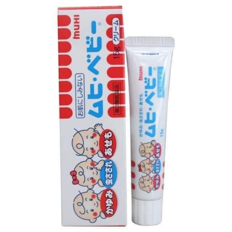 Japanese Muhi mosquito and insect bite cream 15g | Shopee Malaysia