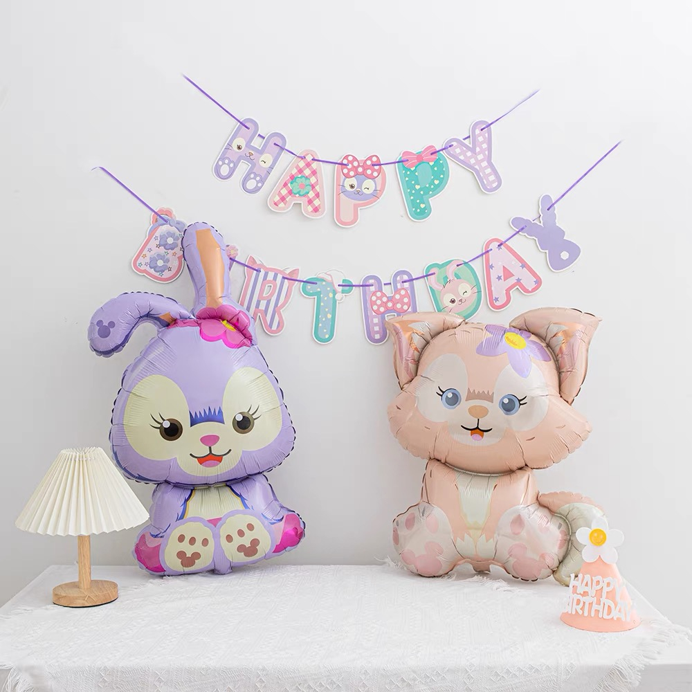 Stella rabbit cartoon balloon, cute Belle cat | Shopee Malaysia
