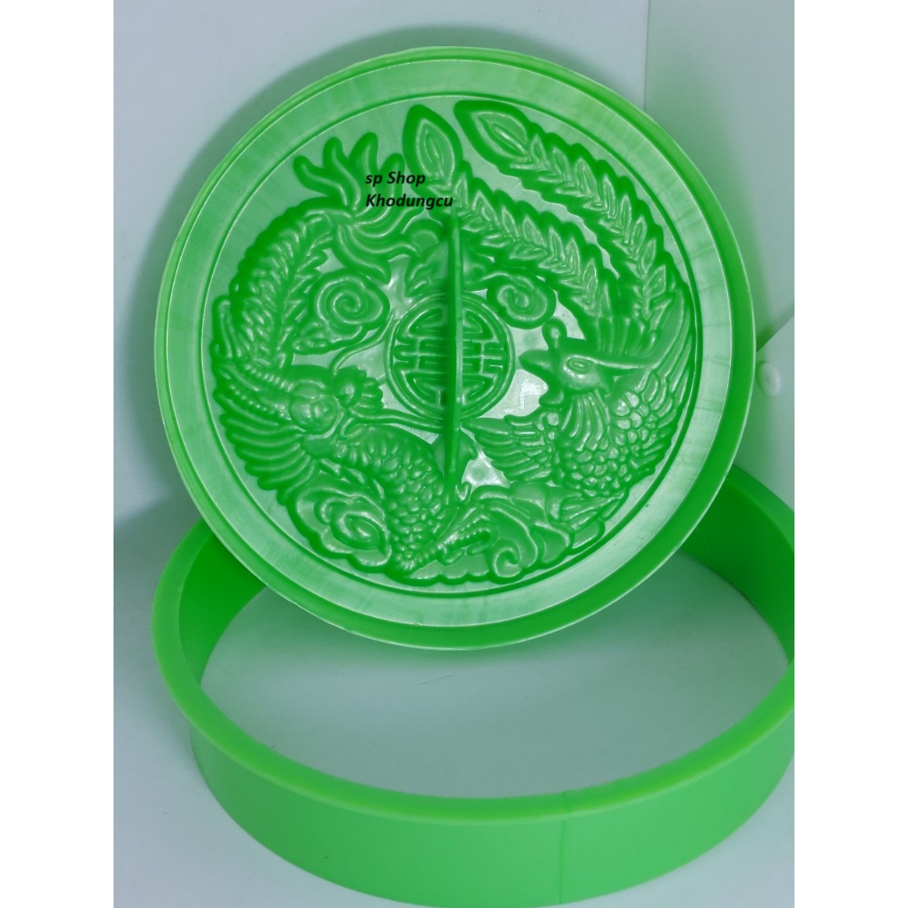 600 Gram Round Dragon and Phoenix Printed Cake Mold | Shopee Malaysia