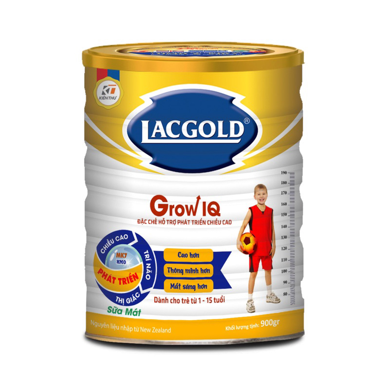 Lacgold GROW IQ nutritional milk powder 900g | Shopee Malaysia