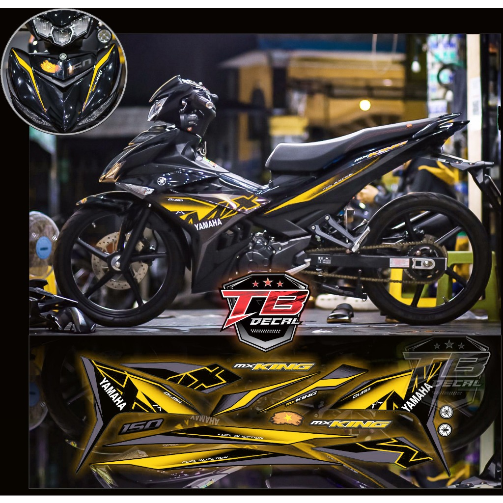 Zin Exciter 150 MX stamp standard version Mixed in all colors | Shopee ...