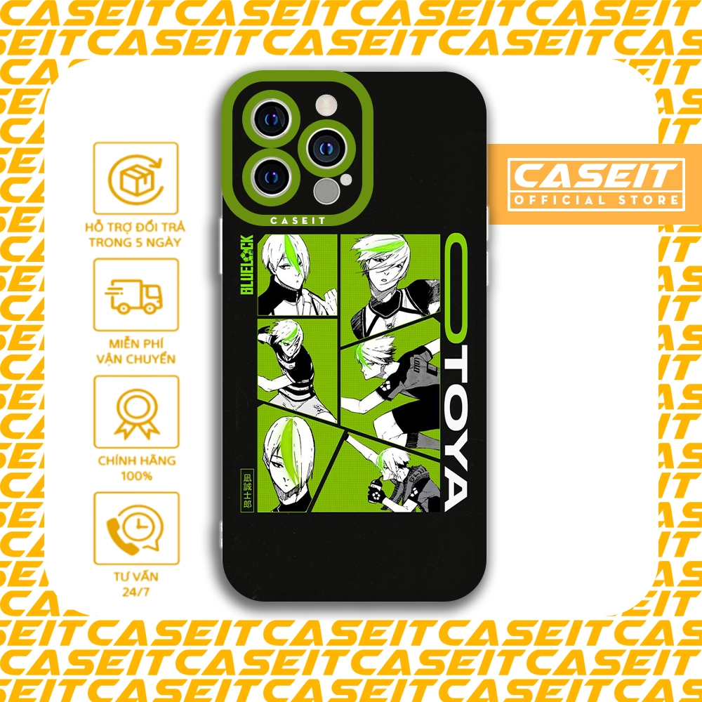 Caseit Otoya Blue Lock square edge iphone case anime manga 8/8plus/x/xs ...