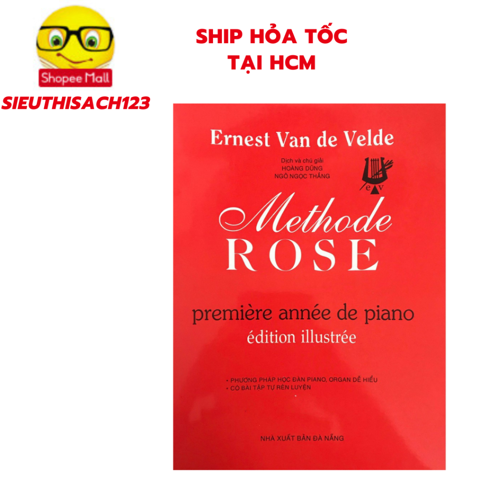 Book - Methode Rose Beginner Piano Learning Method (black and white ...
