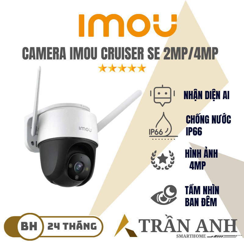 Imou Cruiser SE Outdoor Wifi Camera (2MP) I IPC-S21 I Warning spotlight ...