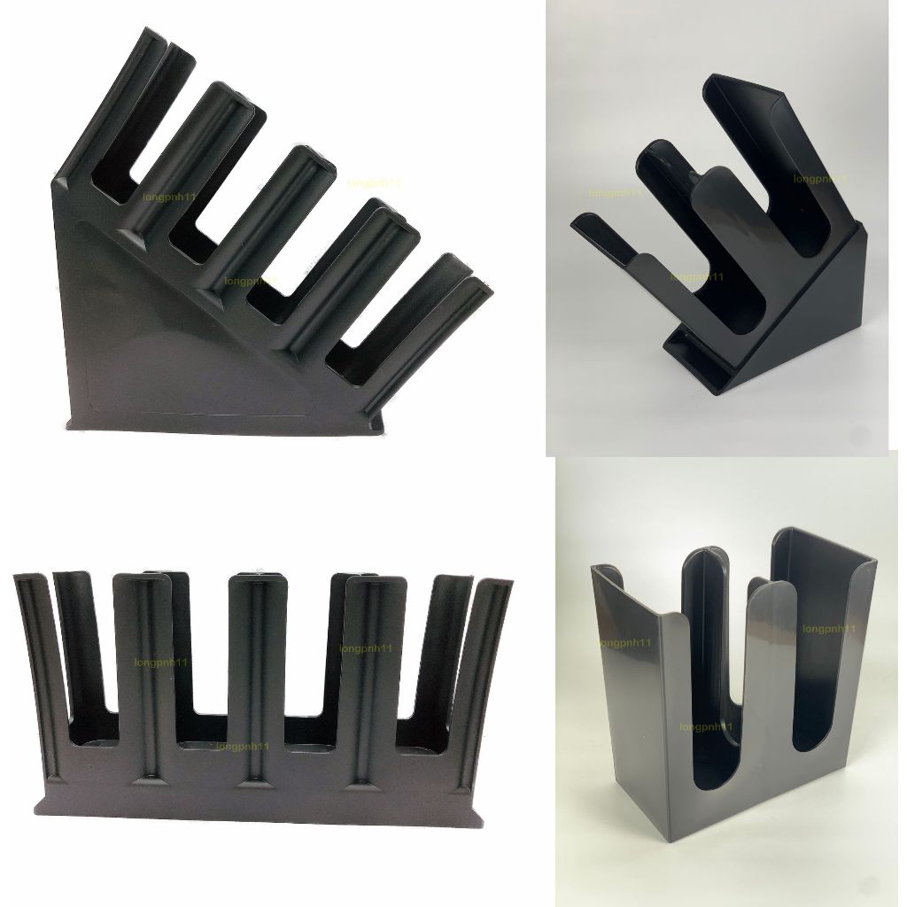 Plastic cup holder, 4-compartment milk tea cup holder, thick company ...