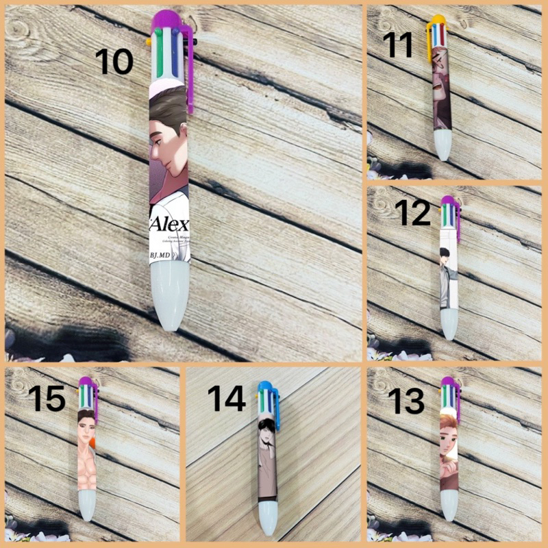 Bj alex yaoi pen with 6 different nibs/ bj alex yaoi picture pen ...