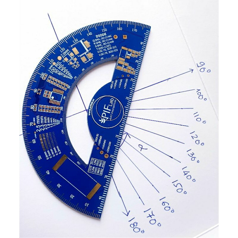 Electronic circuit board PCB protractor | Shopee Malaysia