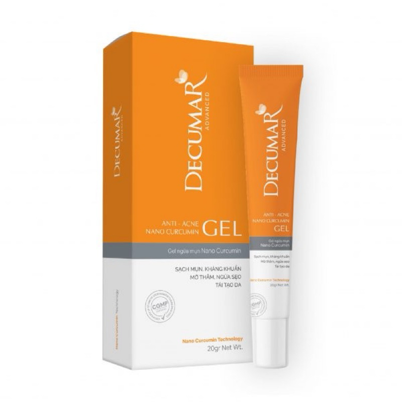 Nano DECUMAR NEW Acne Gel 20g Tube Helps To Reduce Blemishes | Shopee ...